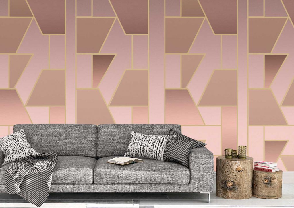 טפט Deco Blockish Turkish Delight ⋆ BOTTA