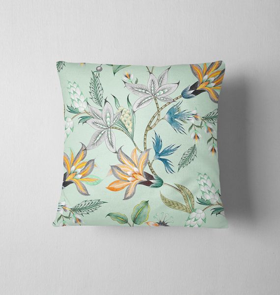 כרית בוטני טורקיז CP-030 – BOTTA