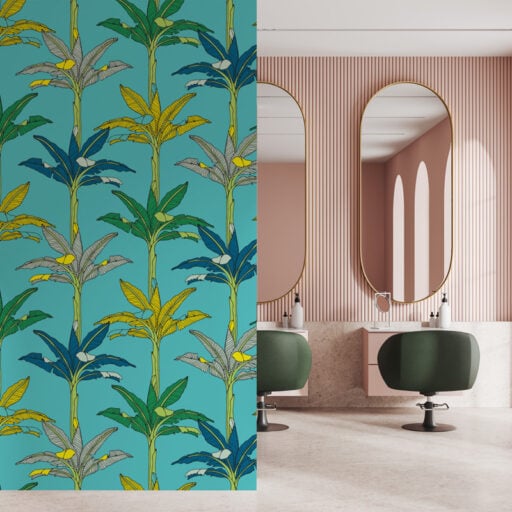 Palms – Teal – BOTTA